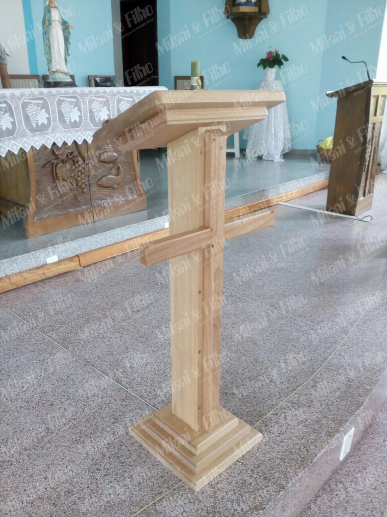 Ambão Igreja 03 - Milani e Filho Carpintaria®